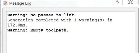 solved unable to create a chamfer tool path autodesk community