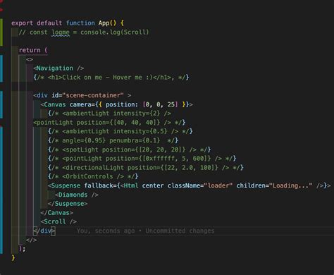 html double scroll with react spring parallax and react three fiber
