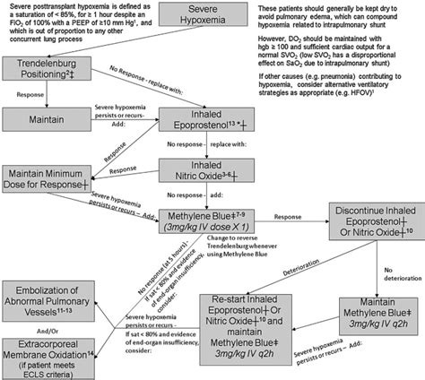 Proposed Management Algorithm For Severe Hypoxemia After Liver