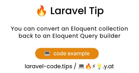 you can convert an eloquent collection back to an eloquent query