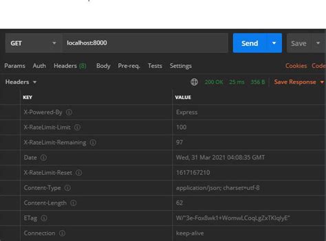 how to integrate express rate limit in node js