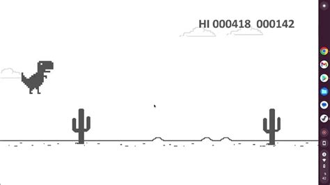 dino game youtube