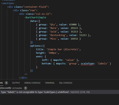 [bug] typescript error importing chart enums with sveltekit