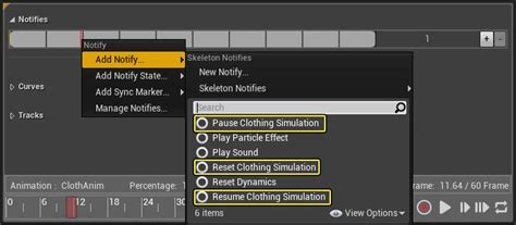 animation notifications notifies unreal engine documentation
