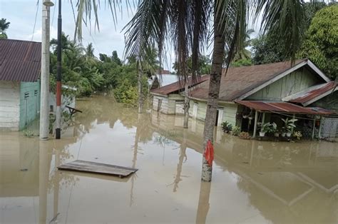 Sejumlah Desa Di Aceh Tamiang Masih Terendam Banjir