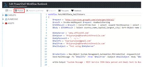 create runbooks to automate tasks in azure automation