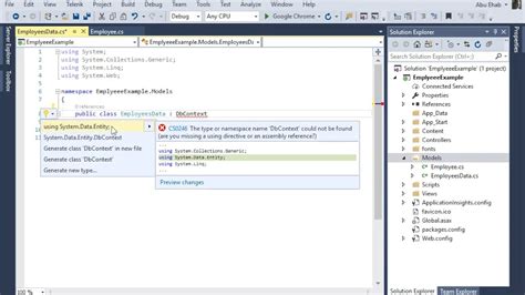 asp net entity framework tutorial code first