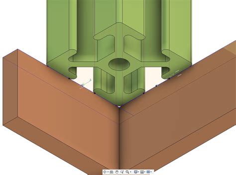 solved moving a component to be flush on two sides with another