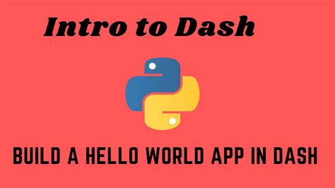 introduction to dash building dashboards using dash python youtube