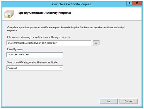 how to install an ssl tls certificate in microsoft iis 8