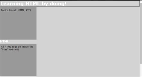 crio bytes html and css crio do project based learning platform