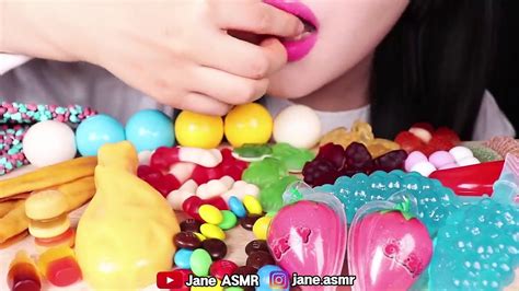 Asmr Gummy Jelly Tiktok Jelly Gummy Ball 젤리 구미 틱톡 젤리 먹방 Jane Asmr 제인