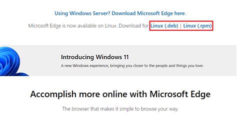 How To Install Microsoft Edge On Linux
