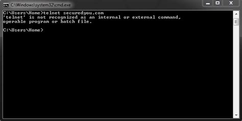 How To Enable And Use The Telnet Client In Windows 10 2020 Secured