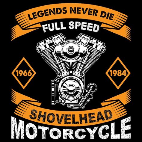 Premium Vector Motorcycle Typography Vector Design