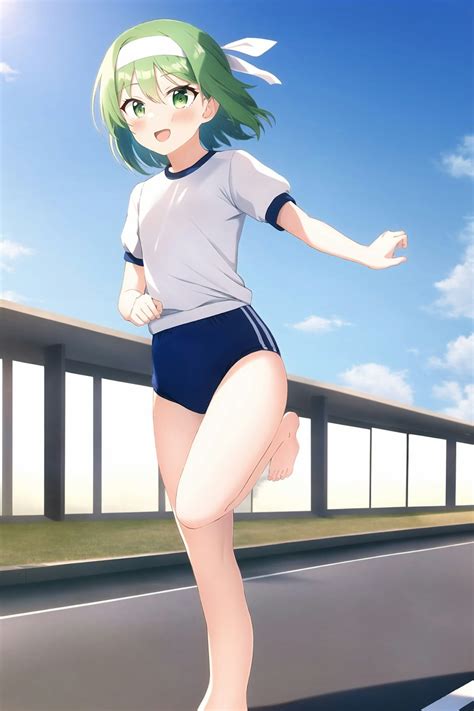 ハチマキ＋ブルマ＋裸足 Chichi Pui（ちちぷい）aiイラスト専用の投稿＆生成サイト