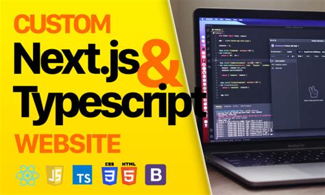 convert psd xd or figma to custom website using next js and typescript