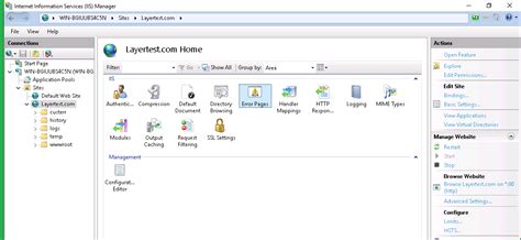 layerstack how to enable detailed error reporting from