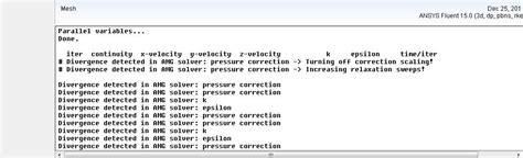 error floating point exception and divergence detected in amg solver