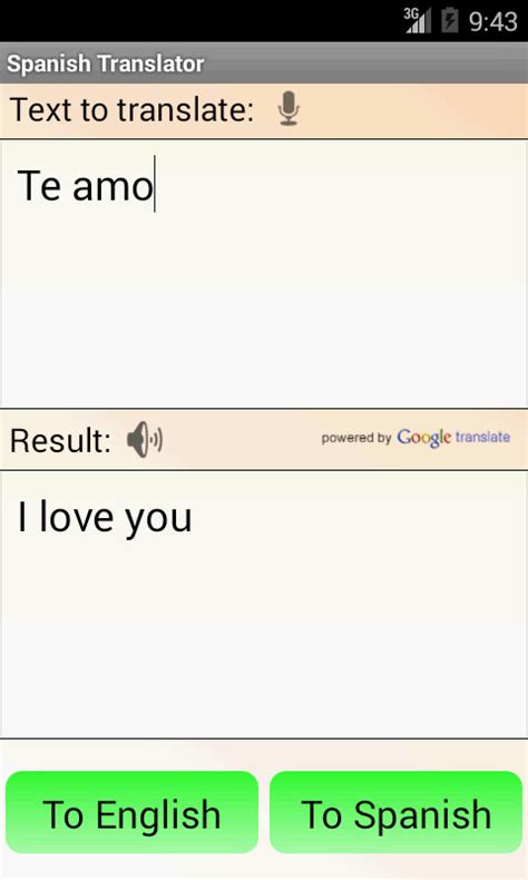 Spanish English Translator Apk Free Android App Download Appraw