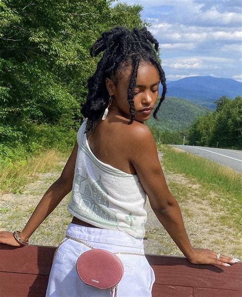 I Love Black Women Black Girl Aesthetic One Shoulder Stunning