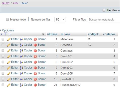 cambiarse de ropa roca chocolate mysql editar registro diez consumo