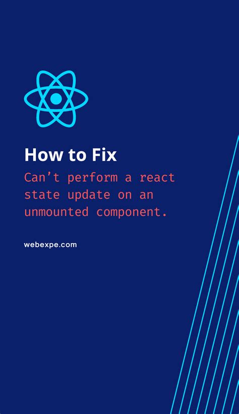 troubleshooting react state update on an unmounted component