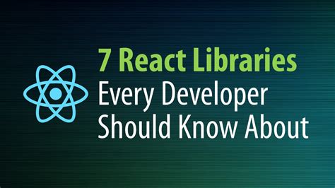 7 react libraries coding sonata