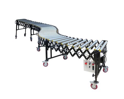 Container Conveyor Powered Flexible Conveyor Manufacturer Yifan Conveyor