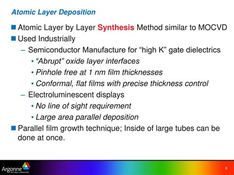 Ppt Atomic Layer Deposition For Scrf Powerpoint Presentation Free