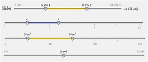 jslider is easy to use and multifunctional jquery plugin