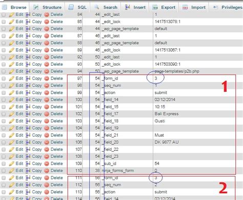 wordpress mysql query from wp postmeta row to column stack overflow