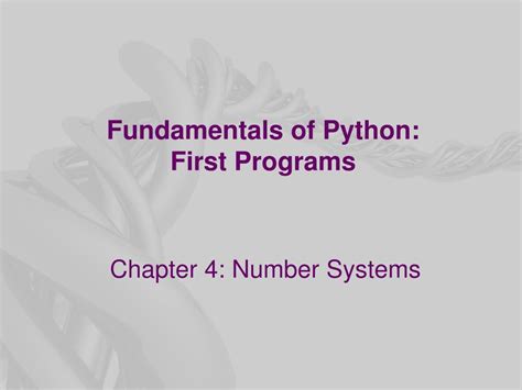ppt fundamentals of python first programs powerpoint presentation
