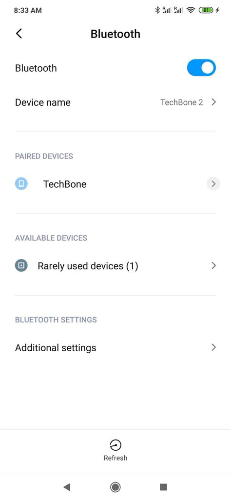 How To Sharing Contacts Via Bluetooth Xiaomi Manual Techbone