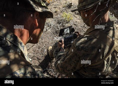 U S Marine 1st Lt Knowski A Platoon Commander With Echo Company 2nd