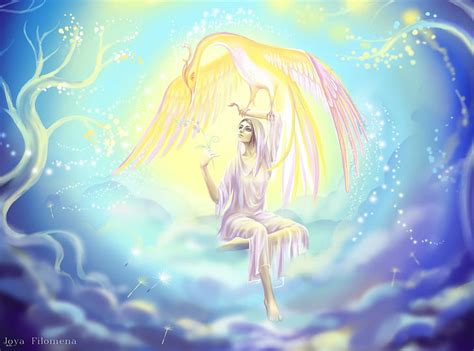 Hd Wallpaper Fantasy Women Bird Girl Magic Phoenix Woman