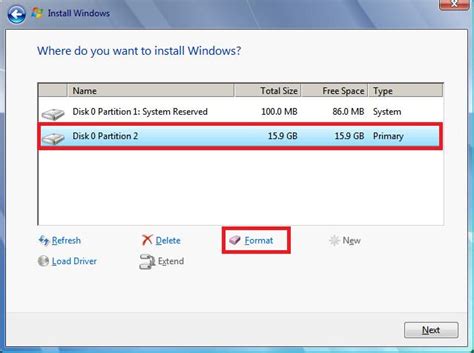 windows could not format a partition on disk 0 error code