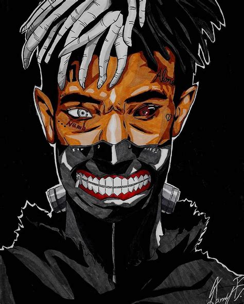 Xxx Tentacion Hiphop Rapper Silk Poster · In Stock Rap Art Hd Phone