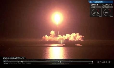 Spacex Launch Today Spacex Falcon 9 Carries Privately Funded Israeli