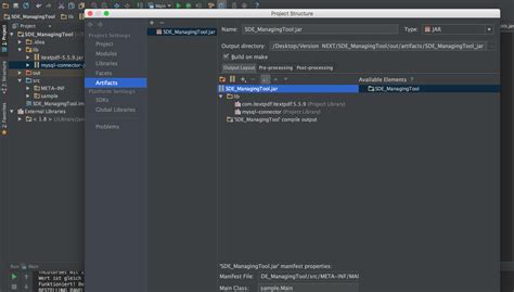 include java java lang classnotfoundexception error on launching jar