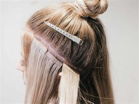 how to hide tape in hair extensions back to basics layla hair