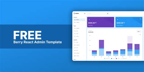 it s out now berry free react admin template dev community