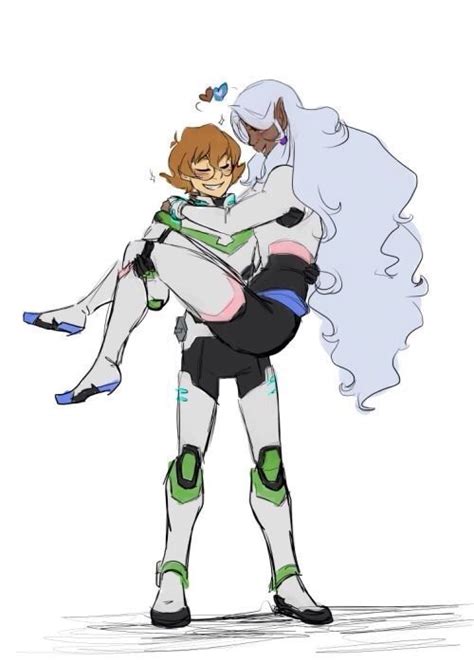 Voltron Legendary Defender Cartoon Pidge And Allura Voltron Klance