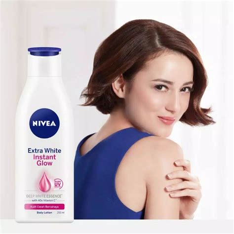 Jual Nivea Body Lotion Extra White Instan Glow 200ml Shopee Indonesia