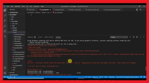 fix flutter error gradle task assembledebug failed with exit code 1