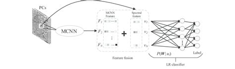 The Framework Of Spectral Spatial Feature Fusion And Logistic