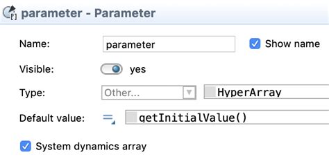 how can i read a parameter array from excel so that its values are