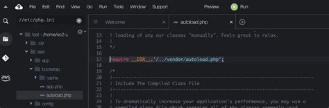 [qanda] cloud9 laravel6 「failed to open stream no such file or directory