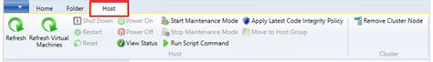 run a script on a remote vmm host by using the run script command