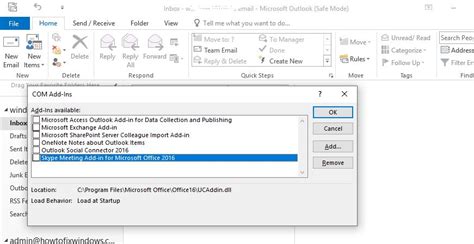 solved microsoft outlook not responding freezes on windows 10